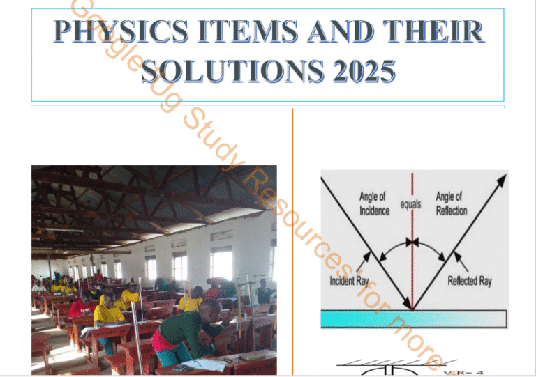 UNEB Physics 2025 Archives - Ug Study Resources